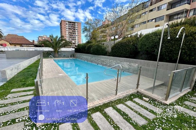 Departamento en Arriendo en San Miguel, Metro El Llano (169381)