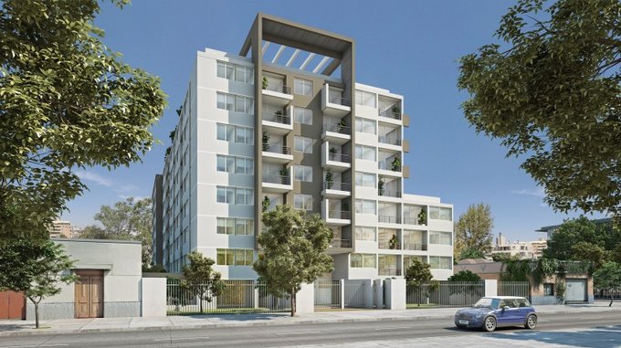 Departamento en Arriendo en Ñuñoa, 550 mil 2 dorm. 2 baños + estac ...