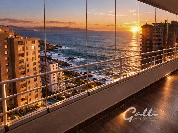 Departamento en Venta en Concón, Venta en Costa Monte Mar, Gran Vista ...